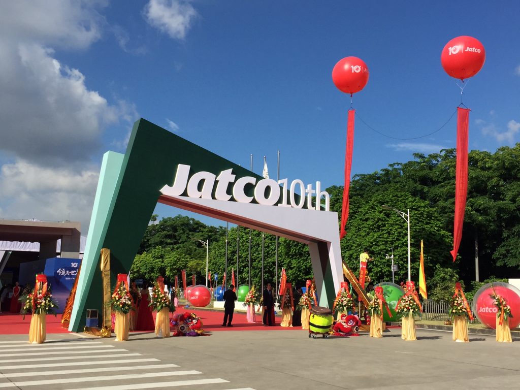 JATCO celebrates 10 years of operation in China